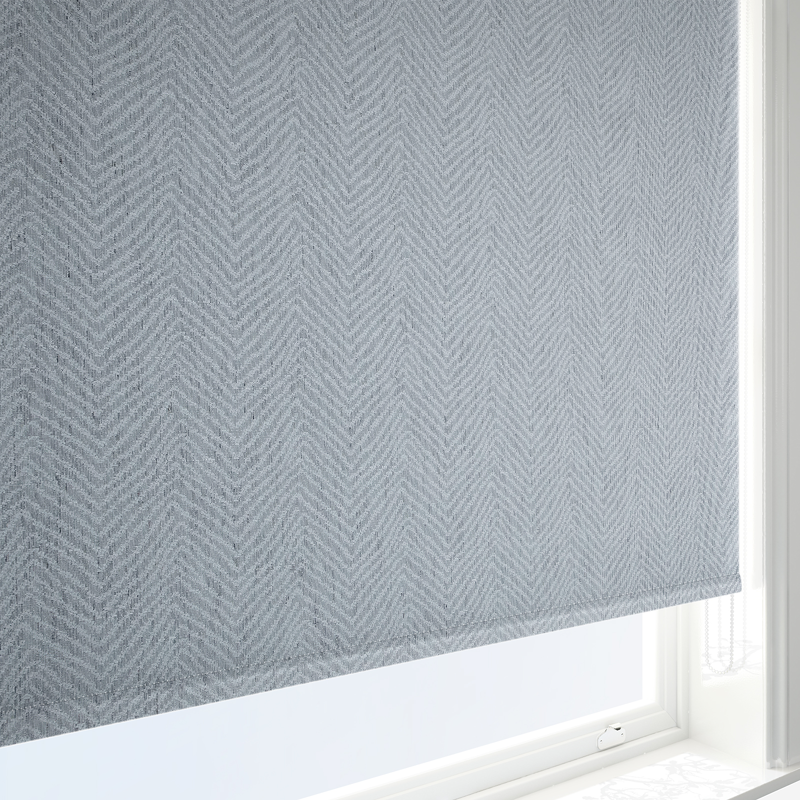 Herringbone Stone Roller Blind | Blinds Direct