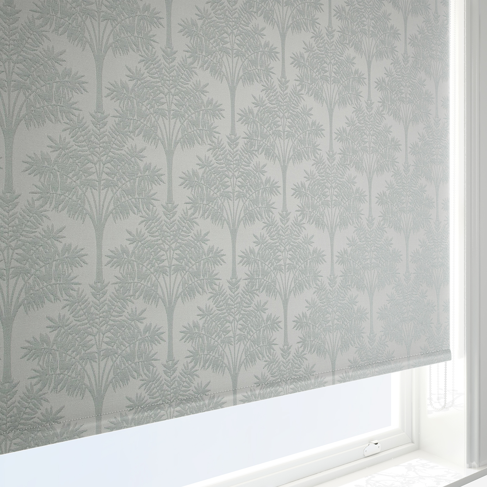 Orchard Silver Roller Blind | Blinds Direct