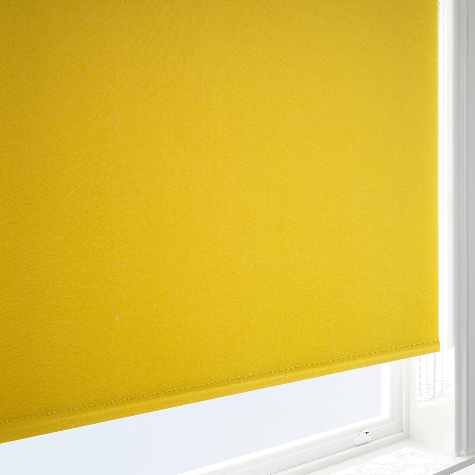 Pop Blackout Saffron Roller Blind | Blinds Direct