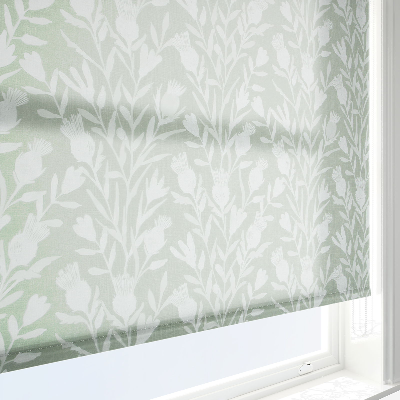 Thistle Sage Roller Blind | Blinds Direct