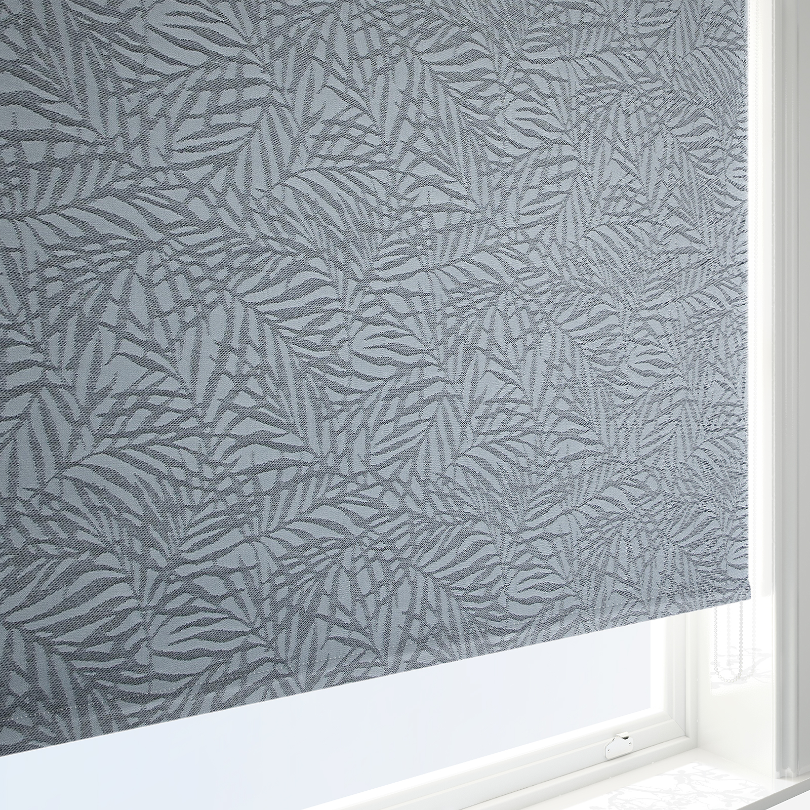 Zen Blackout Charcoal Roller Blind | Blinds Direct