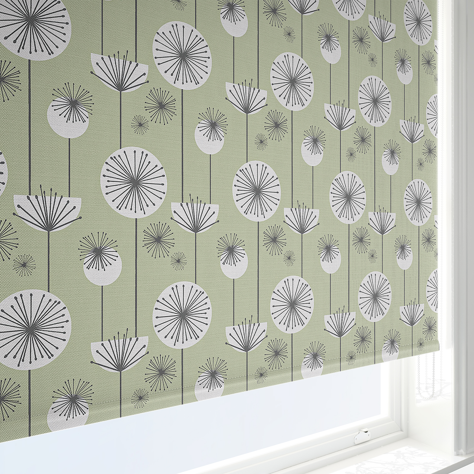 Sonova Studio Nordic Pods Sage Roller Blind | Blinds Direct