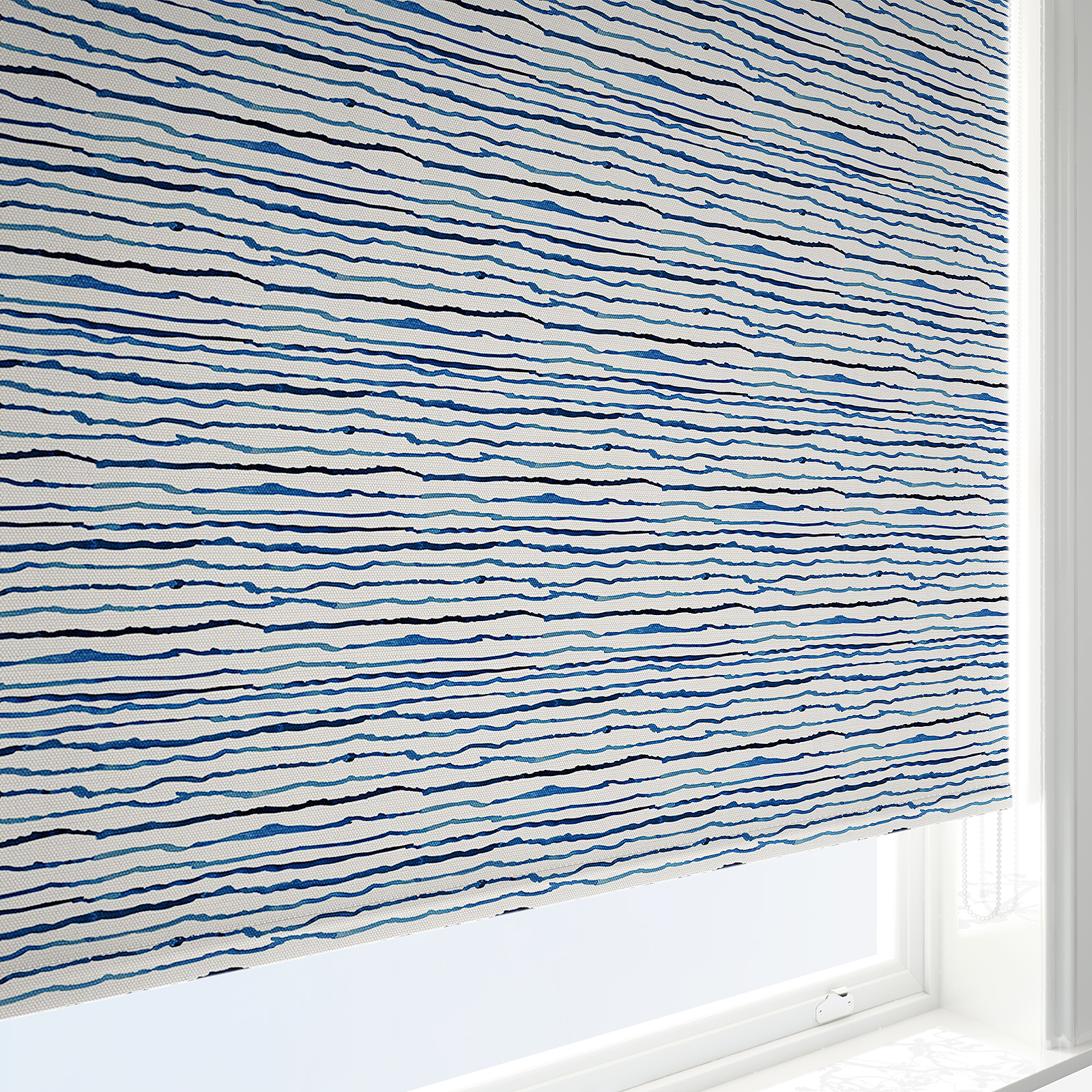 Sonova Studio Ogawa Midnight Blue Roller Blind | Blinds Direct