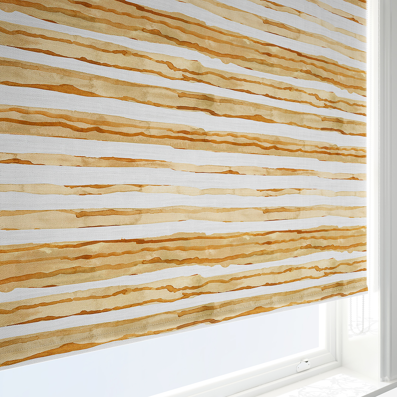 Sonova Studio Panorama Ochre Roller Blind | Blinds Direct