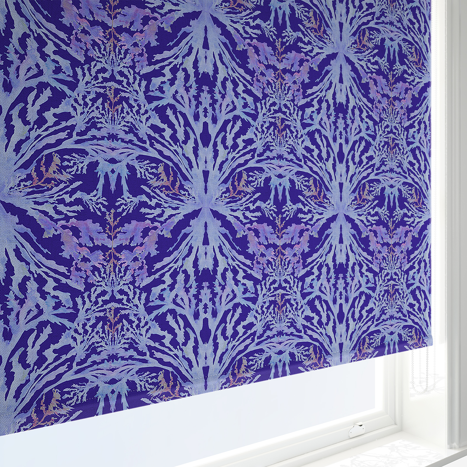 Sonova Studio Royal Reef Cobalt Blue Roller Blind | Blinds Direct