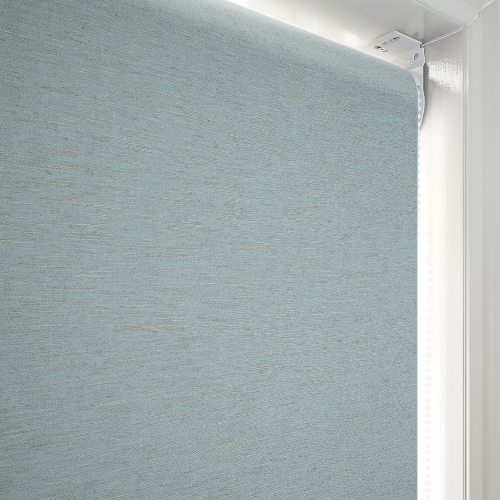 Linenweave Blackout Iron Roller Blind | Blinds Direct