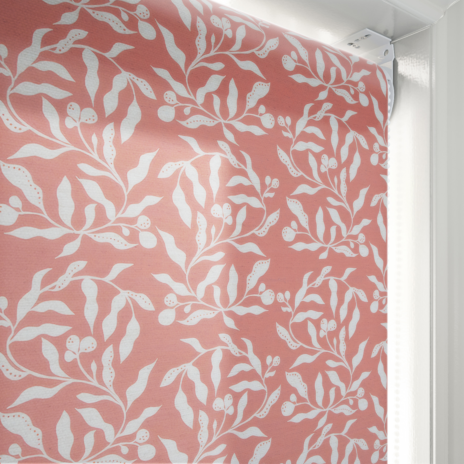 Molly Coral Roller Blind | Blinds Direct