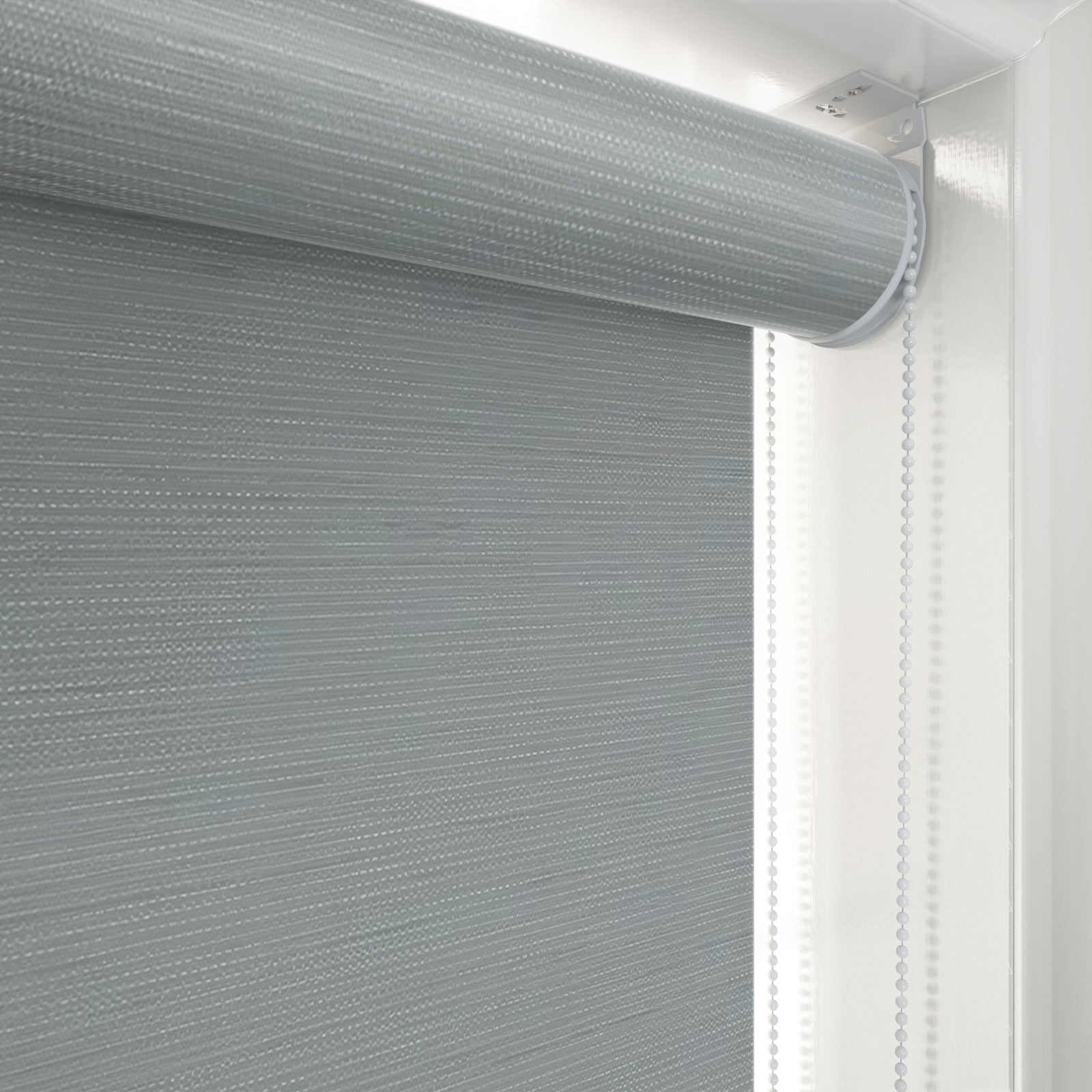 Plaza Graphite Roller Blind | Blinds Direct