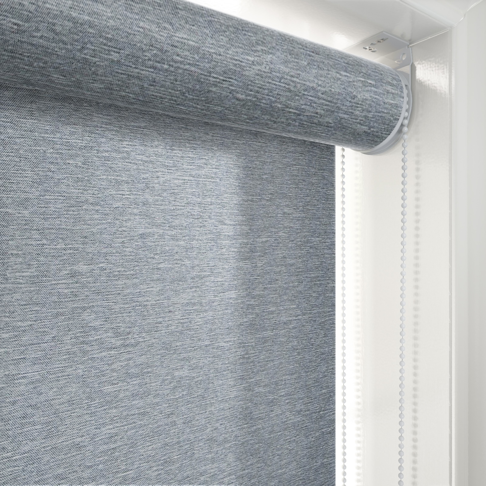 Oxford Grey Marble Roller Blind | Blinds Direct