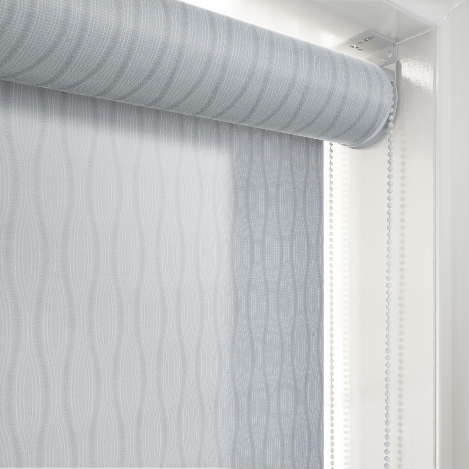 River Grey Roller Blind | Blinds Direct