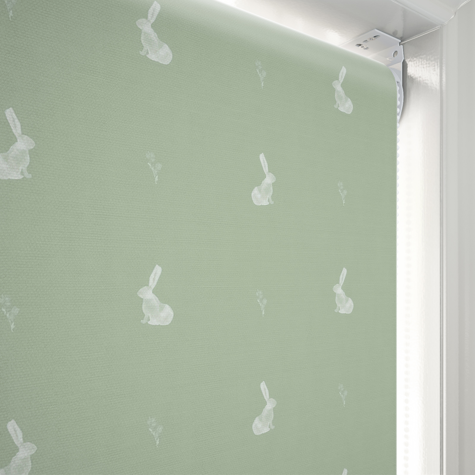 Sonova Studio Hare Sage Roller Blind | Blinds Direct