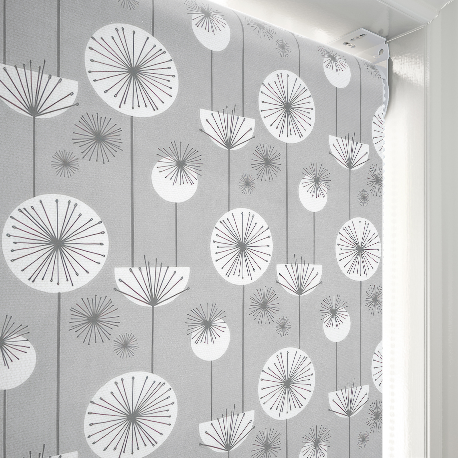 Sonova Studio Nordic Pods Dove Grey Roller Blind