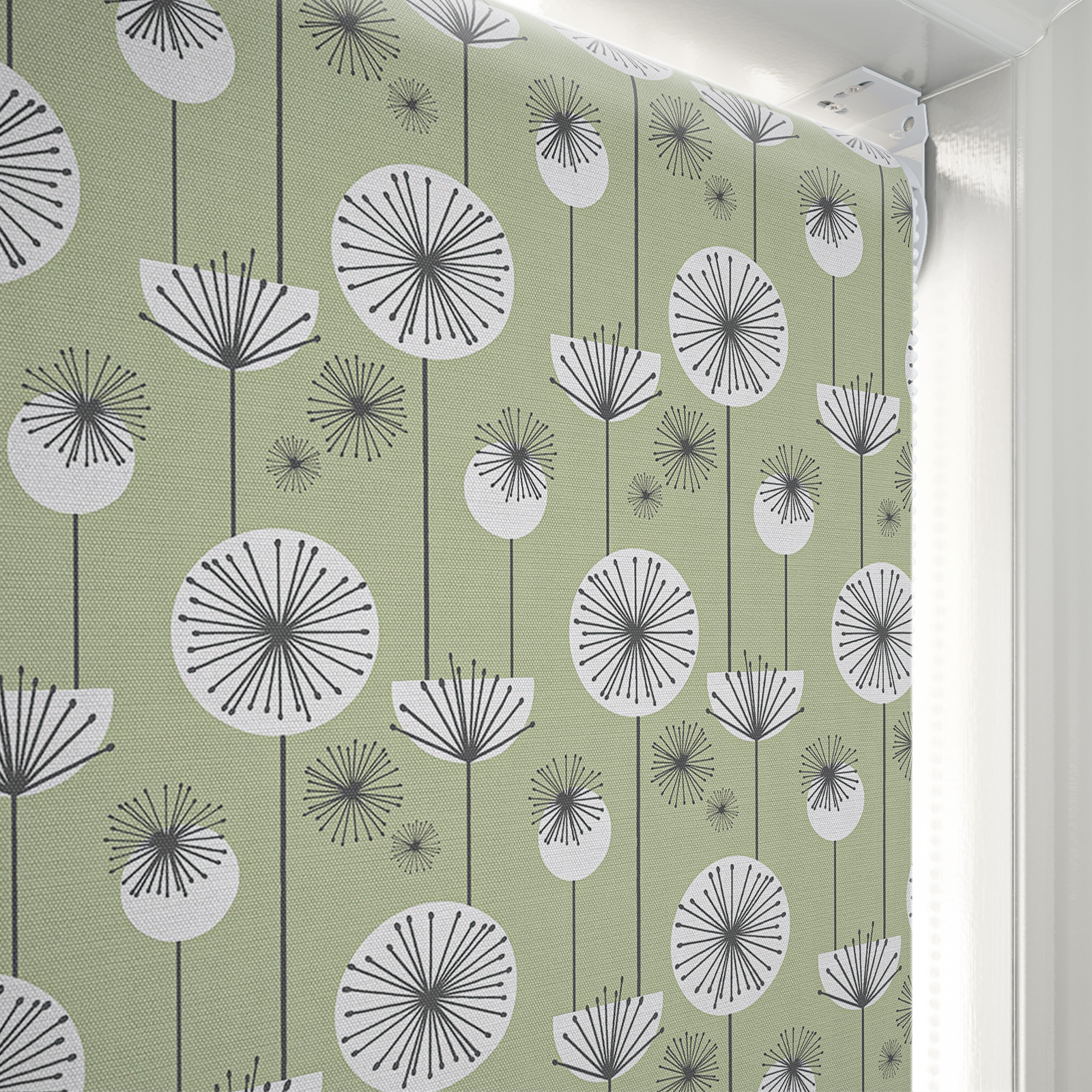 Sonova Studio Nordic Pods Sage Roller Blind | Blinds Direct