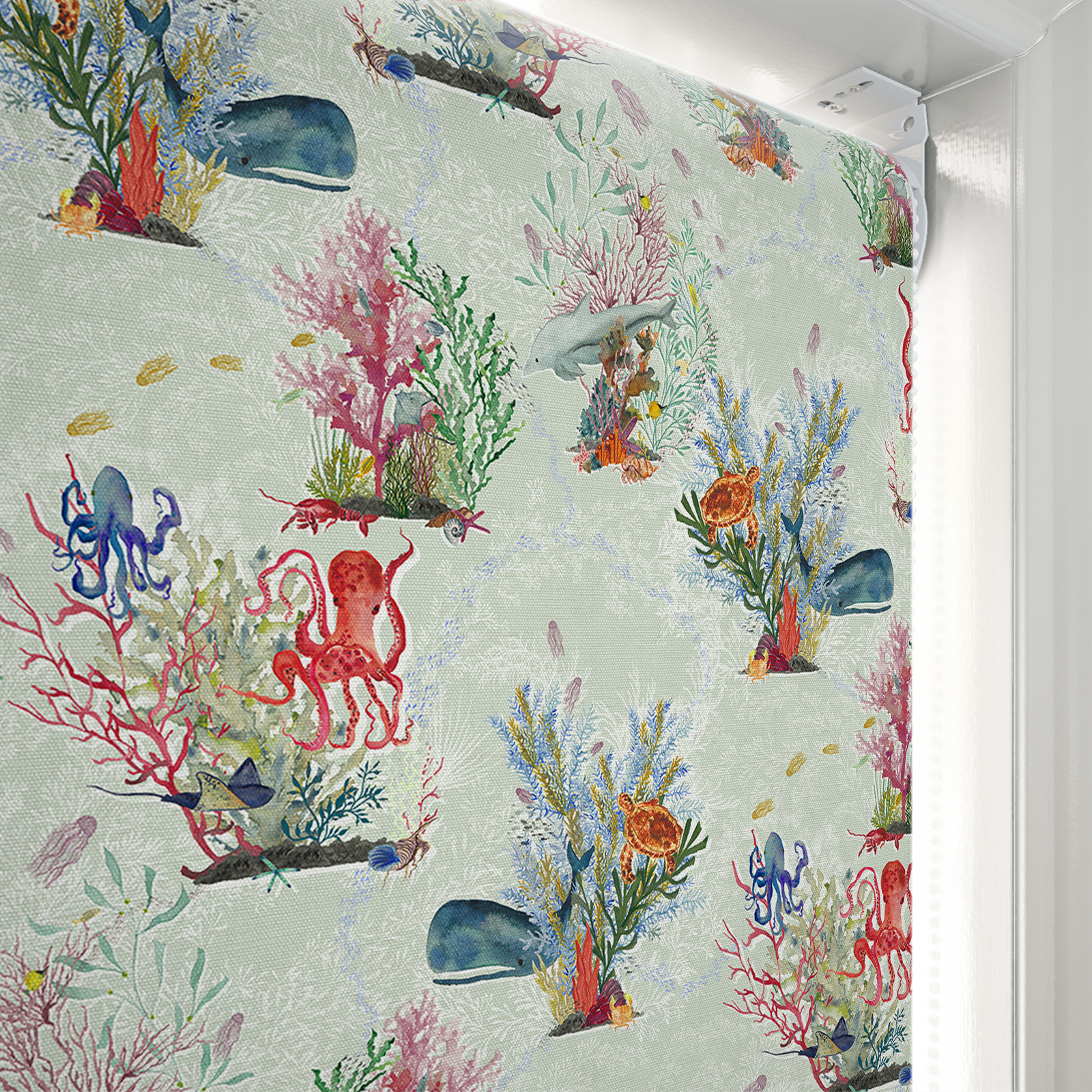 Sonova Studio Sea Symphony Mineral Roller Blind | Blinds Direct