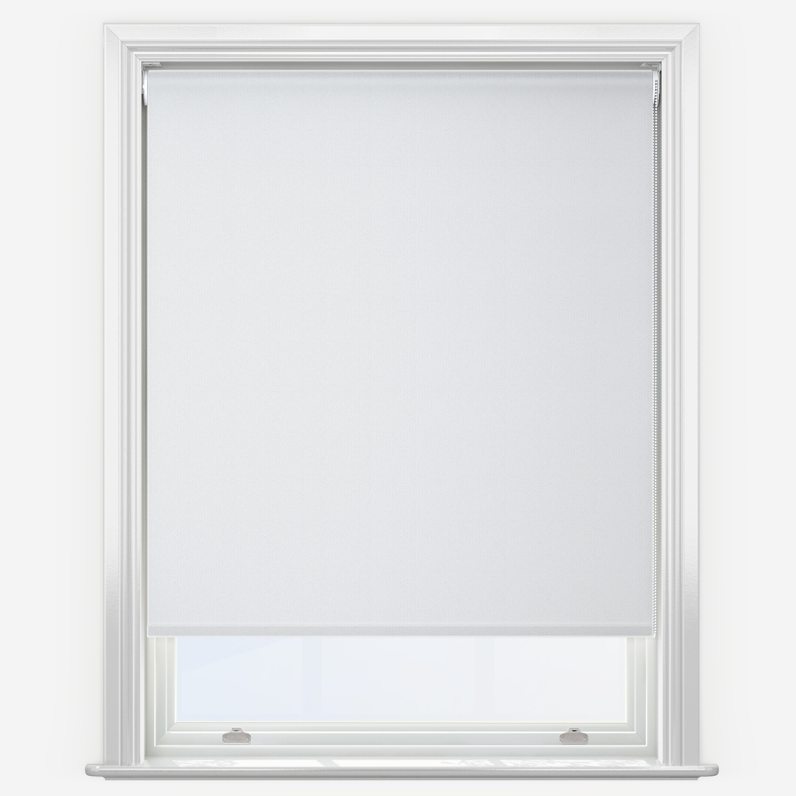 Coulisse Berlin Blackout Snow White Roller Blind | Blinds Direct