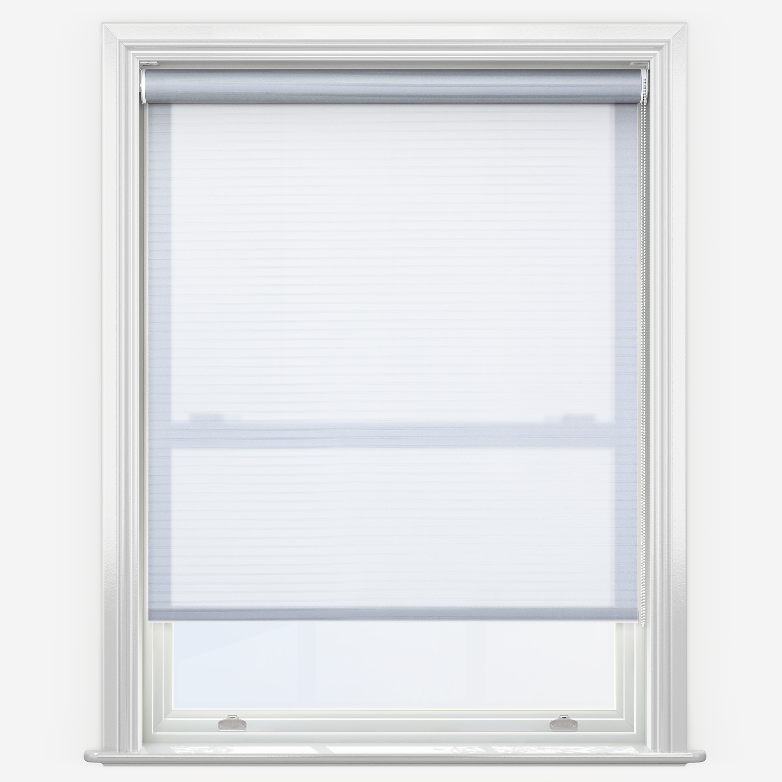 Java Voile White Roller Blind | Blinds Direct