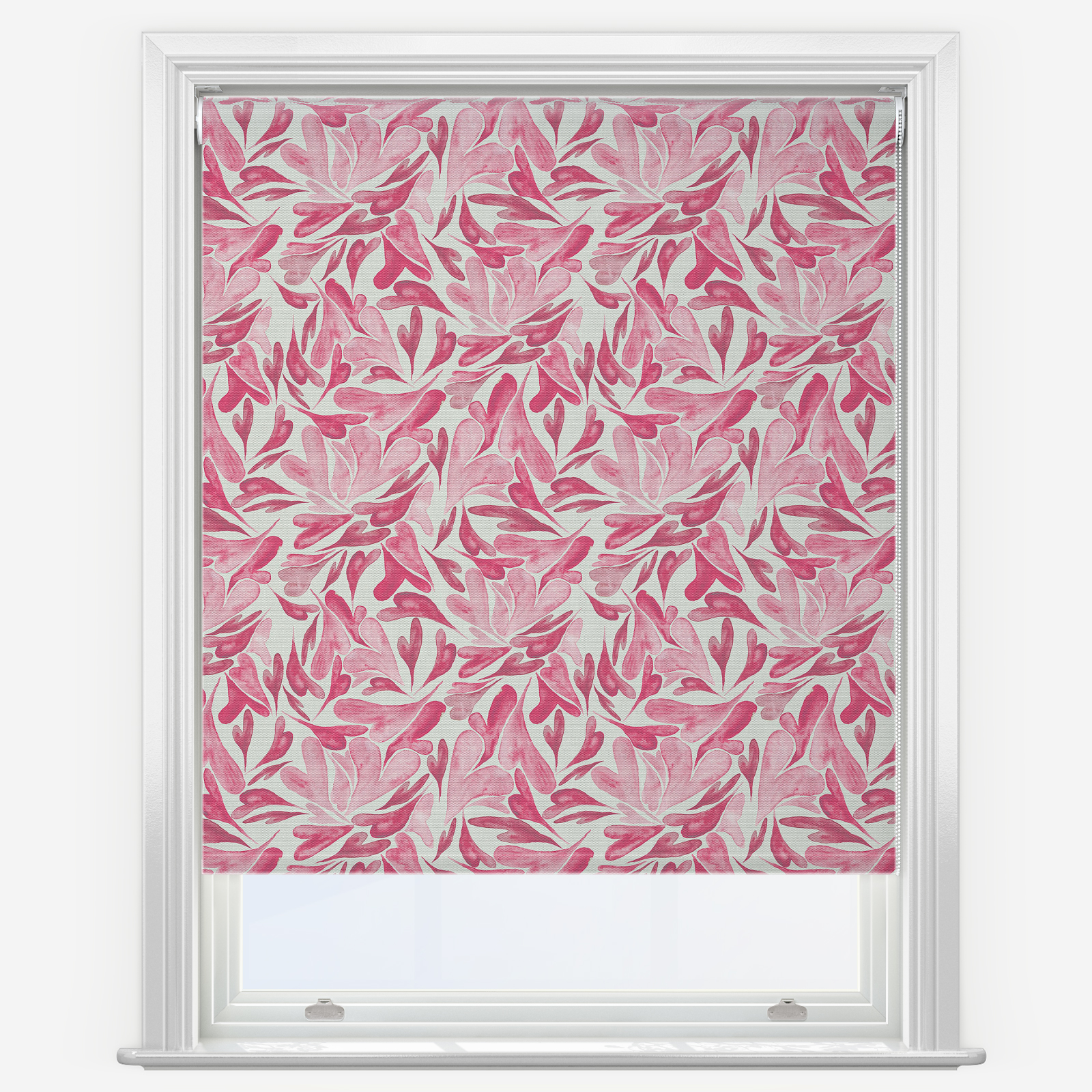 Sonova Studio Morphed Love Peony Pink Roller Blind | Blinds Direct