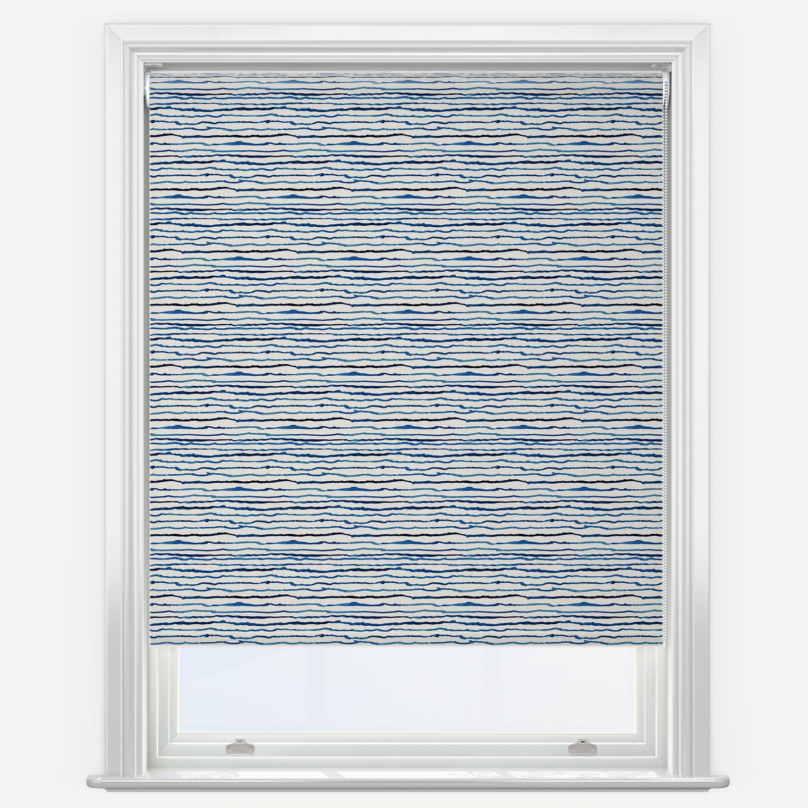 Sonova Studio Ogawa Midnight Blue Roller Blind | Blinds Direct