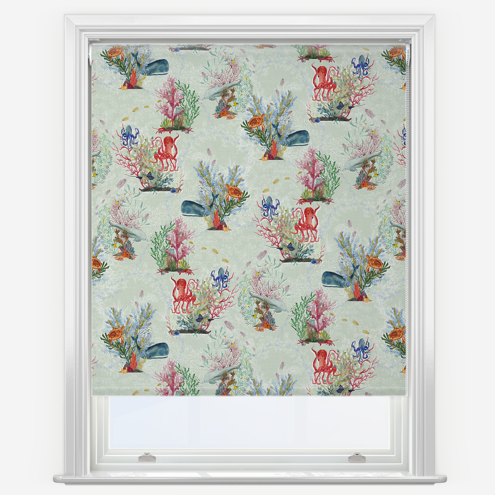 Sonova Studio Sea Symphony Mineral Roller Blind | Blinds Direct