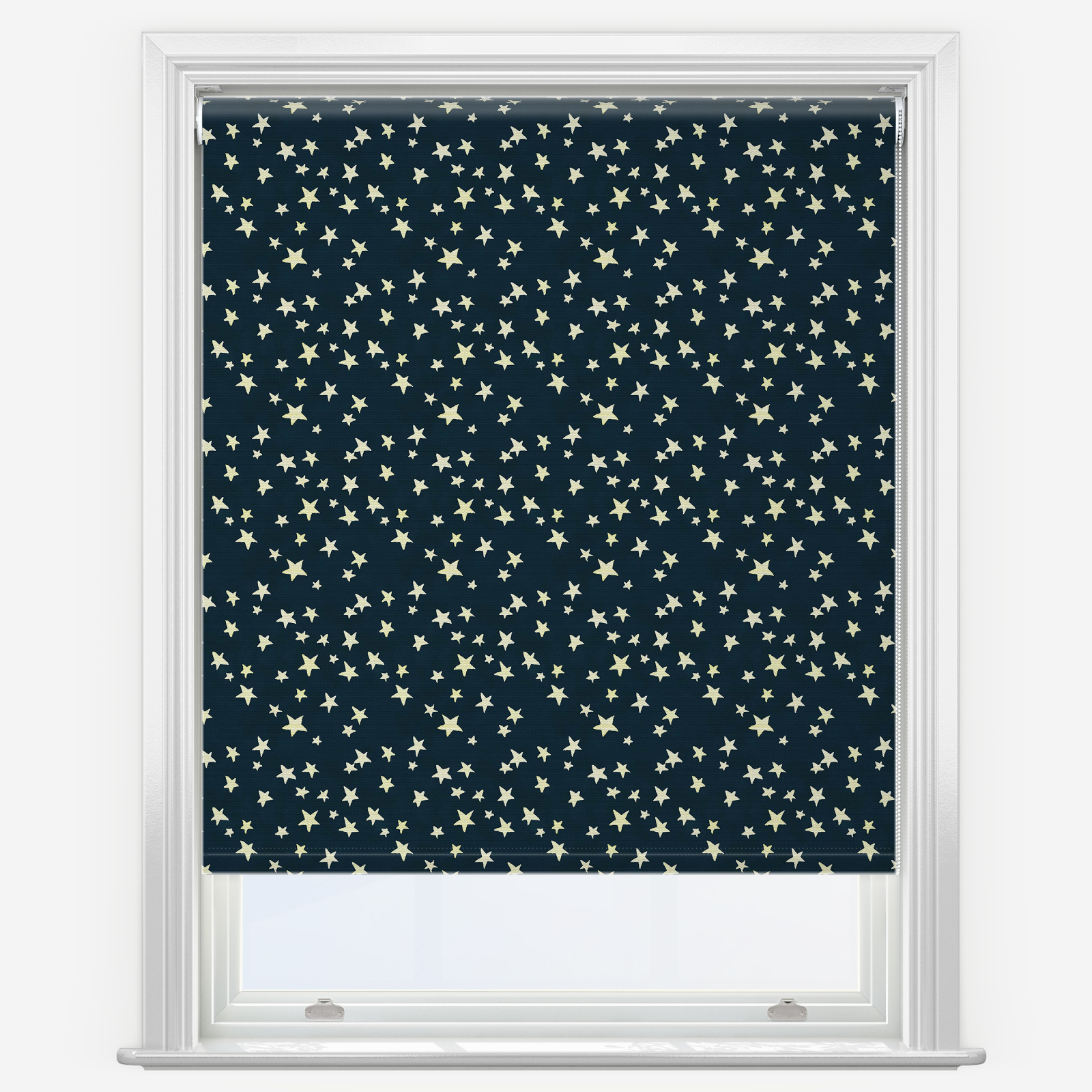 Sonova Studio Stars Midnight Blue Roller Blind | Blinds Direct