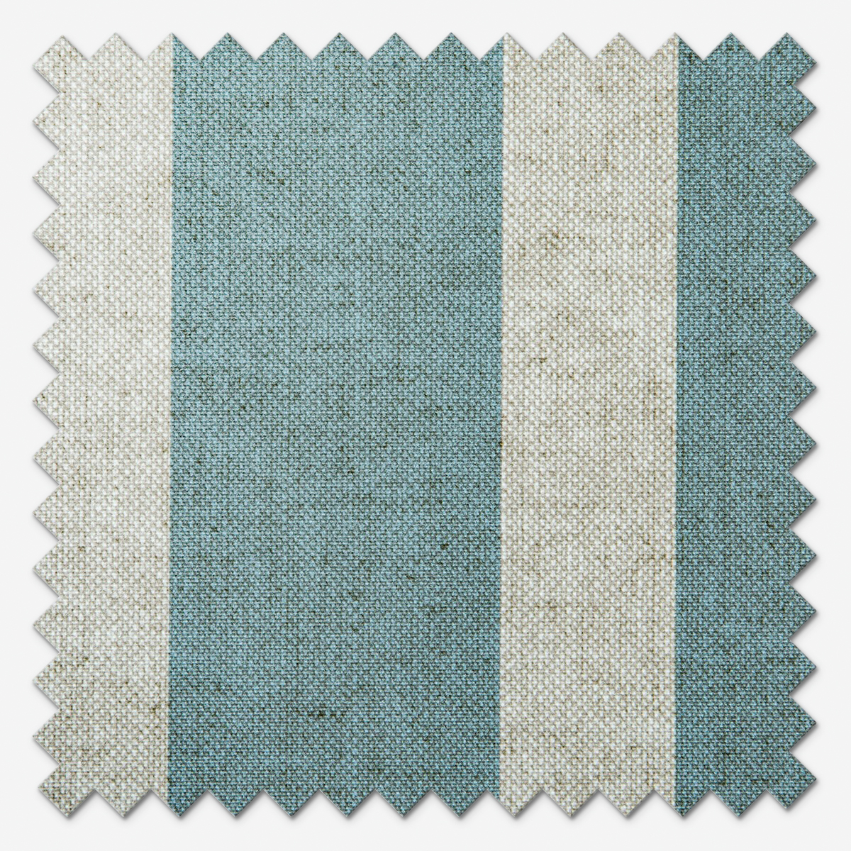 Emily Bond Parasol Stripe Fowey Blue Roller Blind | Blinds Direct