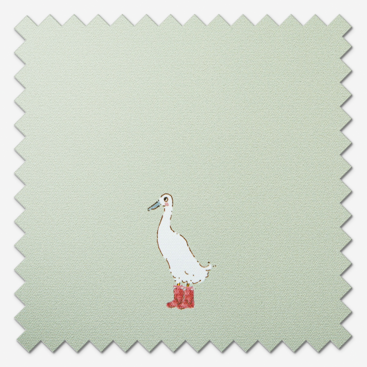 Sophie Allport Runner Duck Sage Green Roller Blind | Blinds Direct