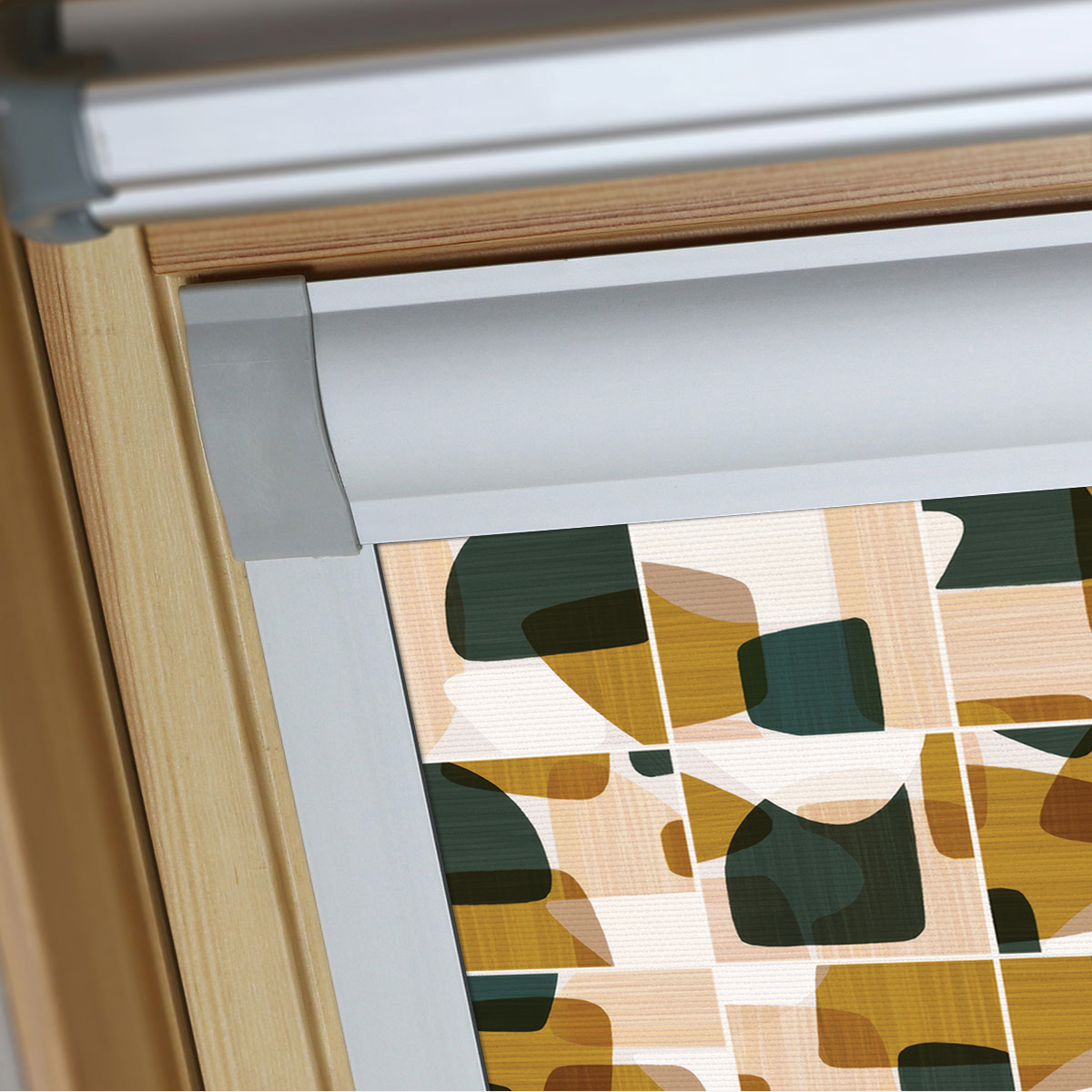 Sonova Studio Sandstone Saffron Roof Blind | Blinds Direct