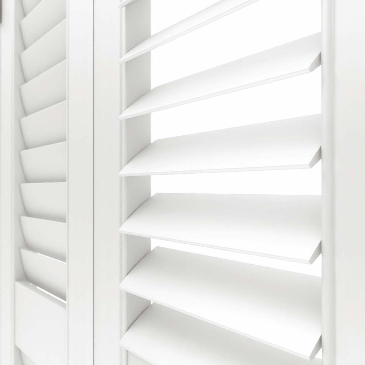WoodLux Silk White Shutter | Blinds Direct