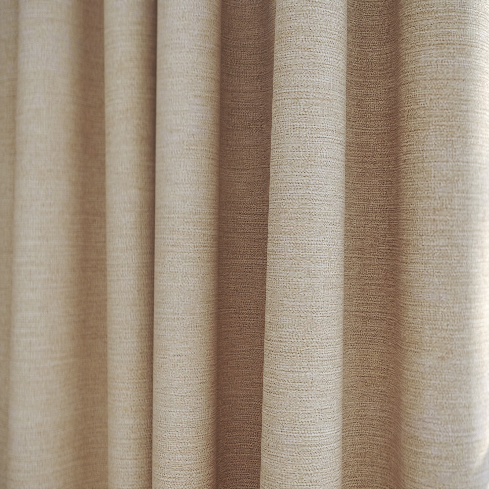 Milan Natural Curtain | Blinds Direct