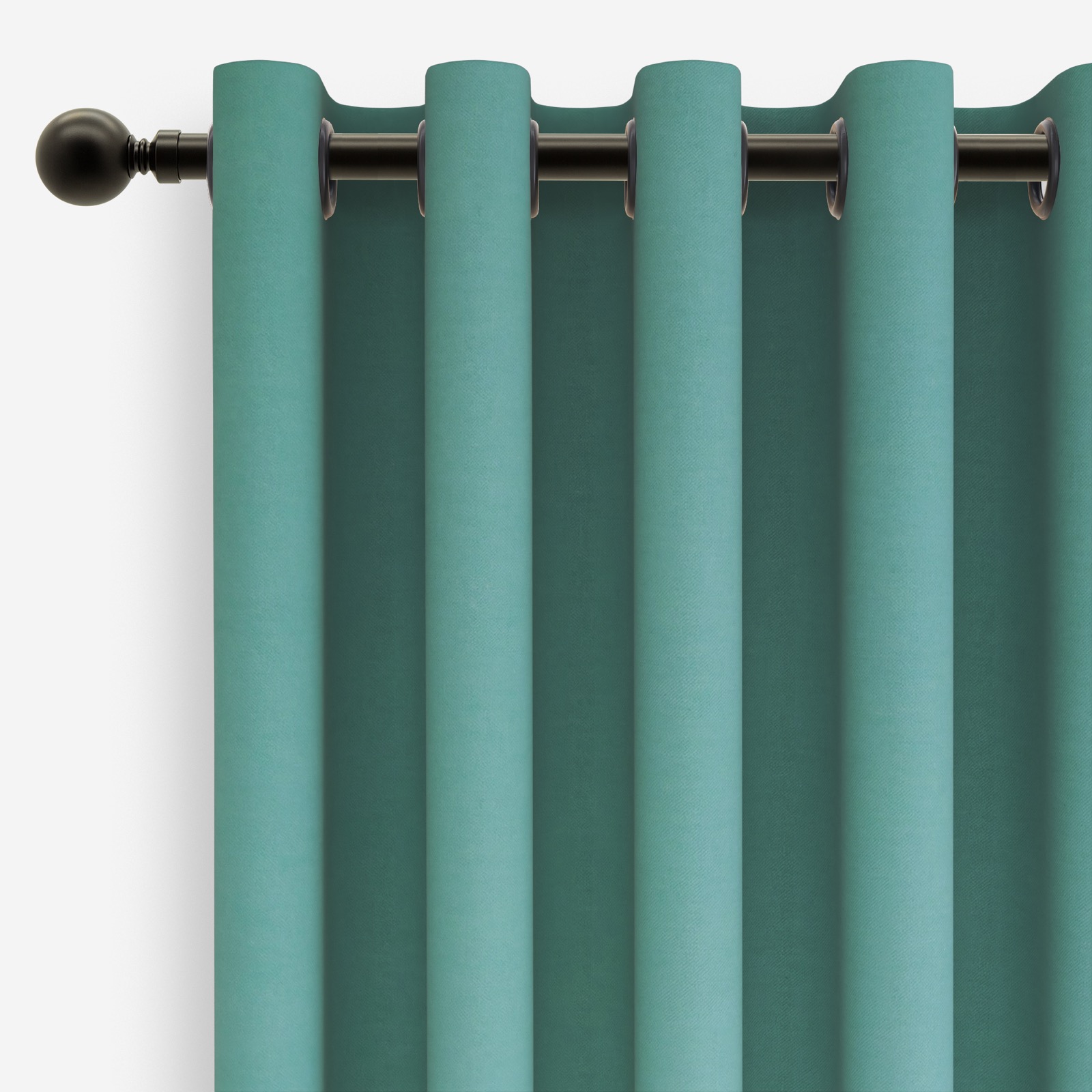 Canvas Duck Egg Curtain | Blinds Direct