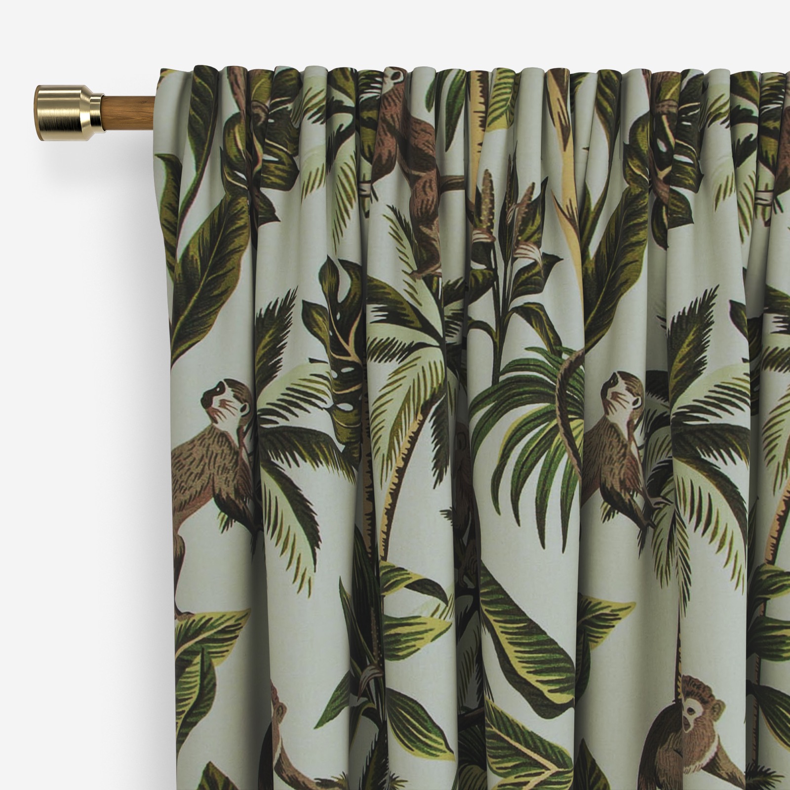 Monkey Natural Curtain | Blinds Direct