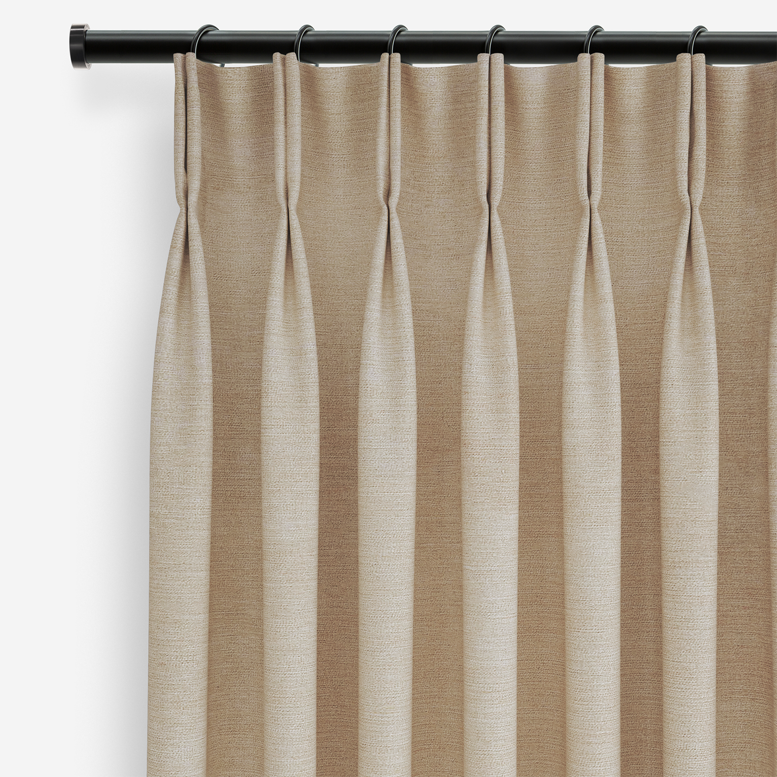 Milan Natural Curtain | Blinds Direct
