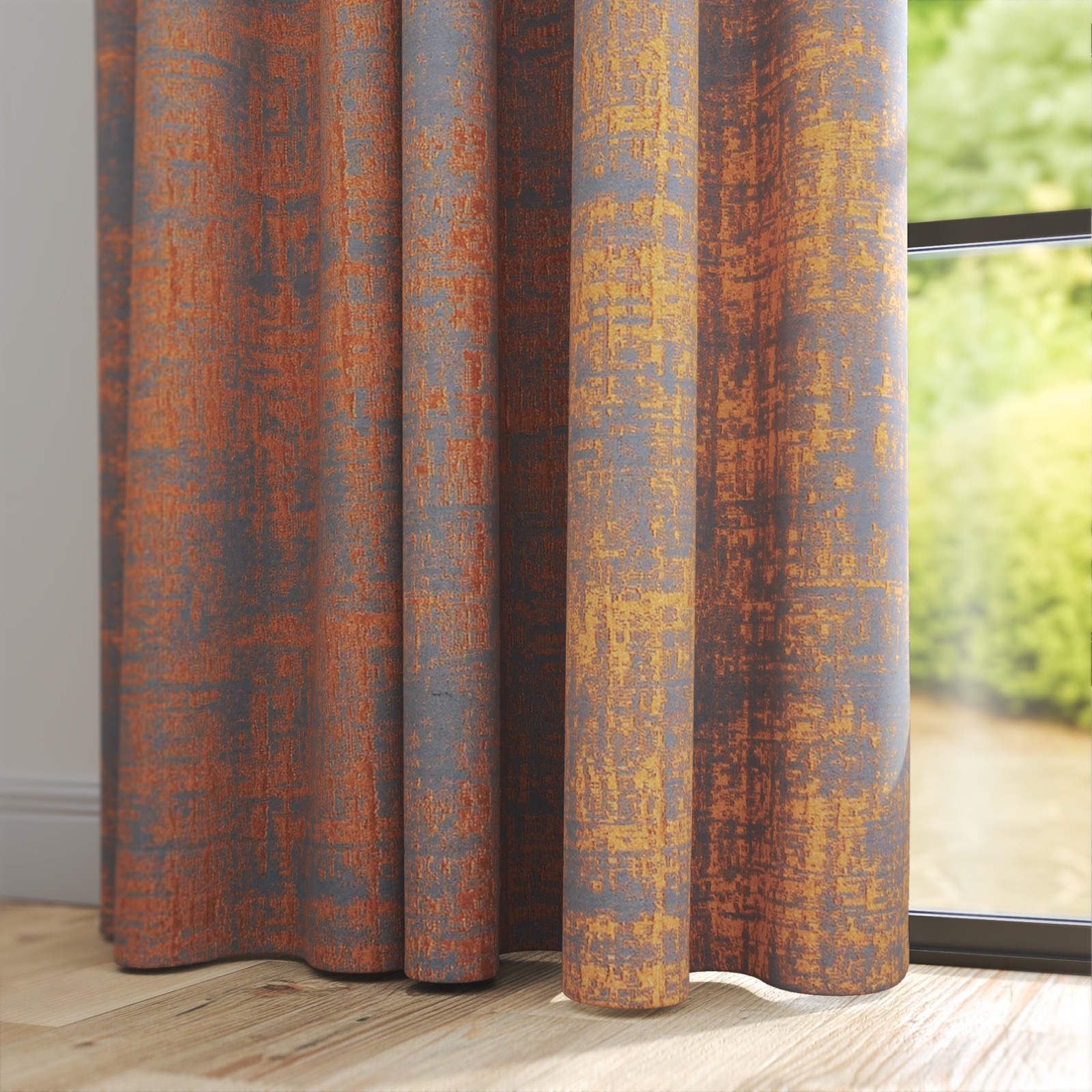 Prism Copper Curtain | Blinds Direct