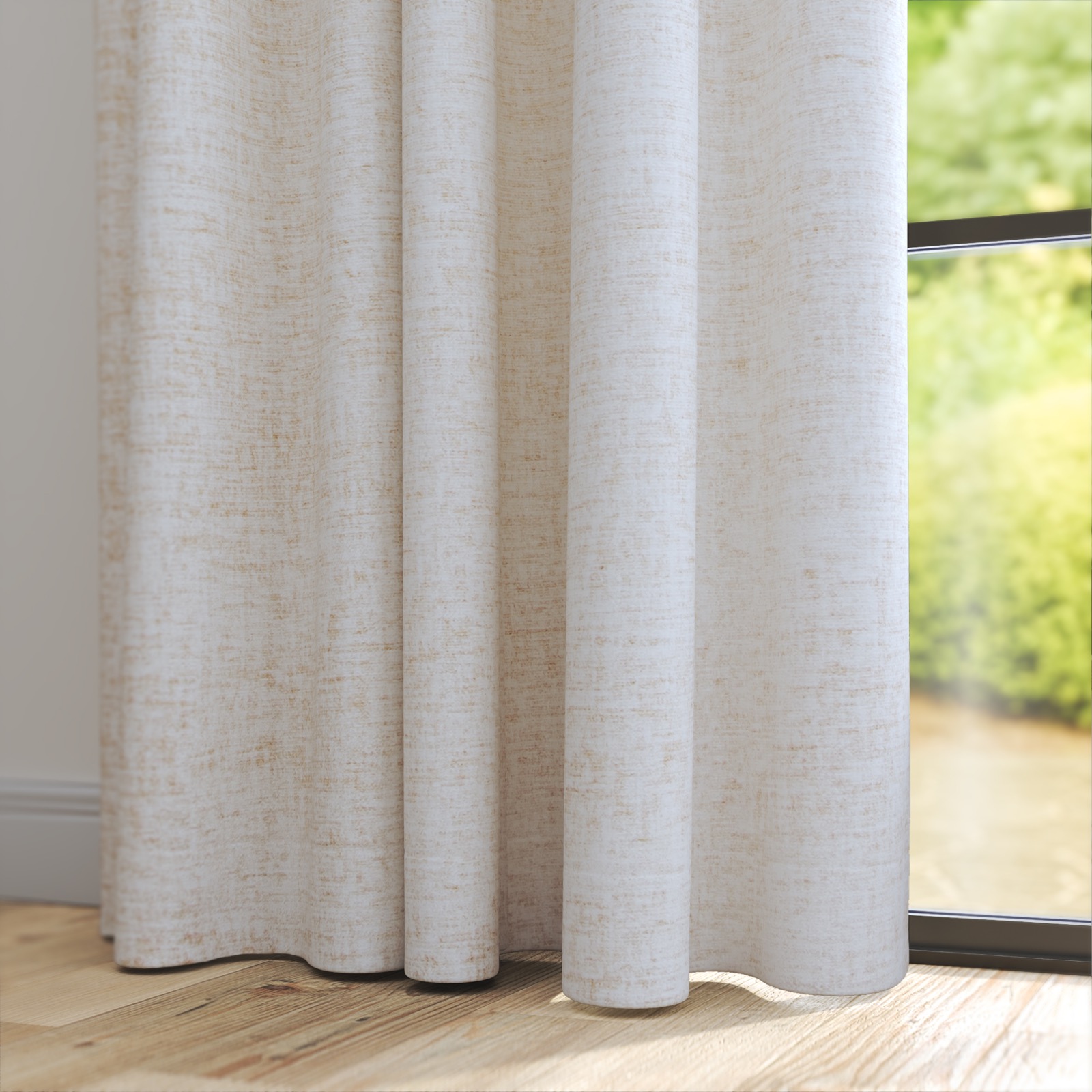 Marseille Eggshell Curtain | Blinds Direct