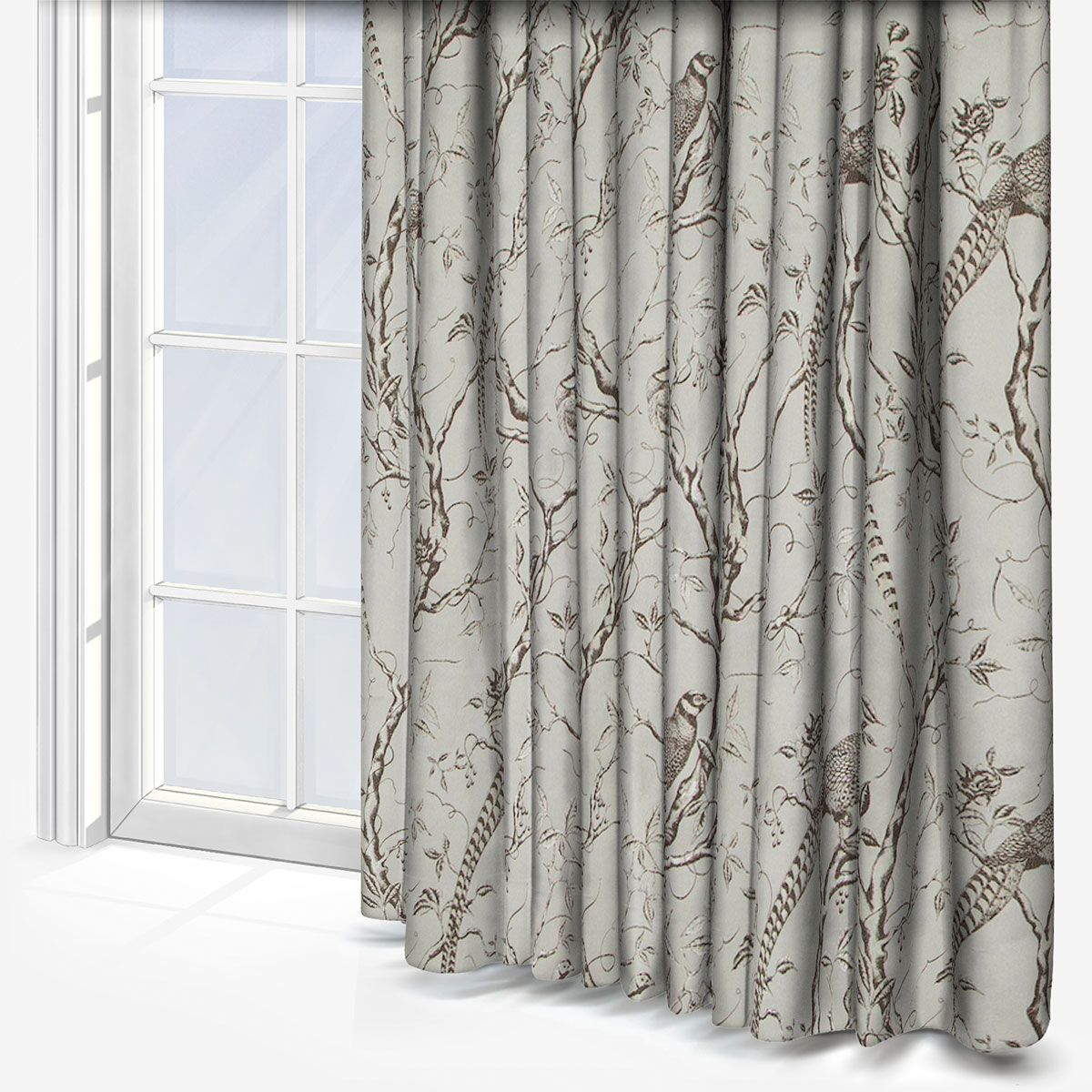 Adlington Oyster Curtain | Blinds Direct