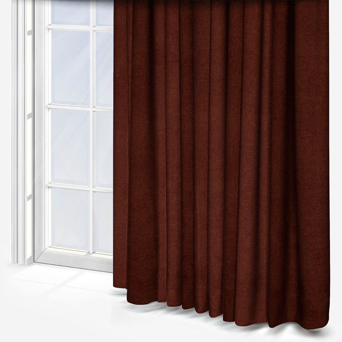 Monaco Rust Curtain | Blinds Direct
