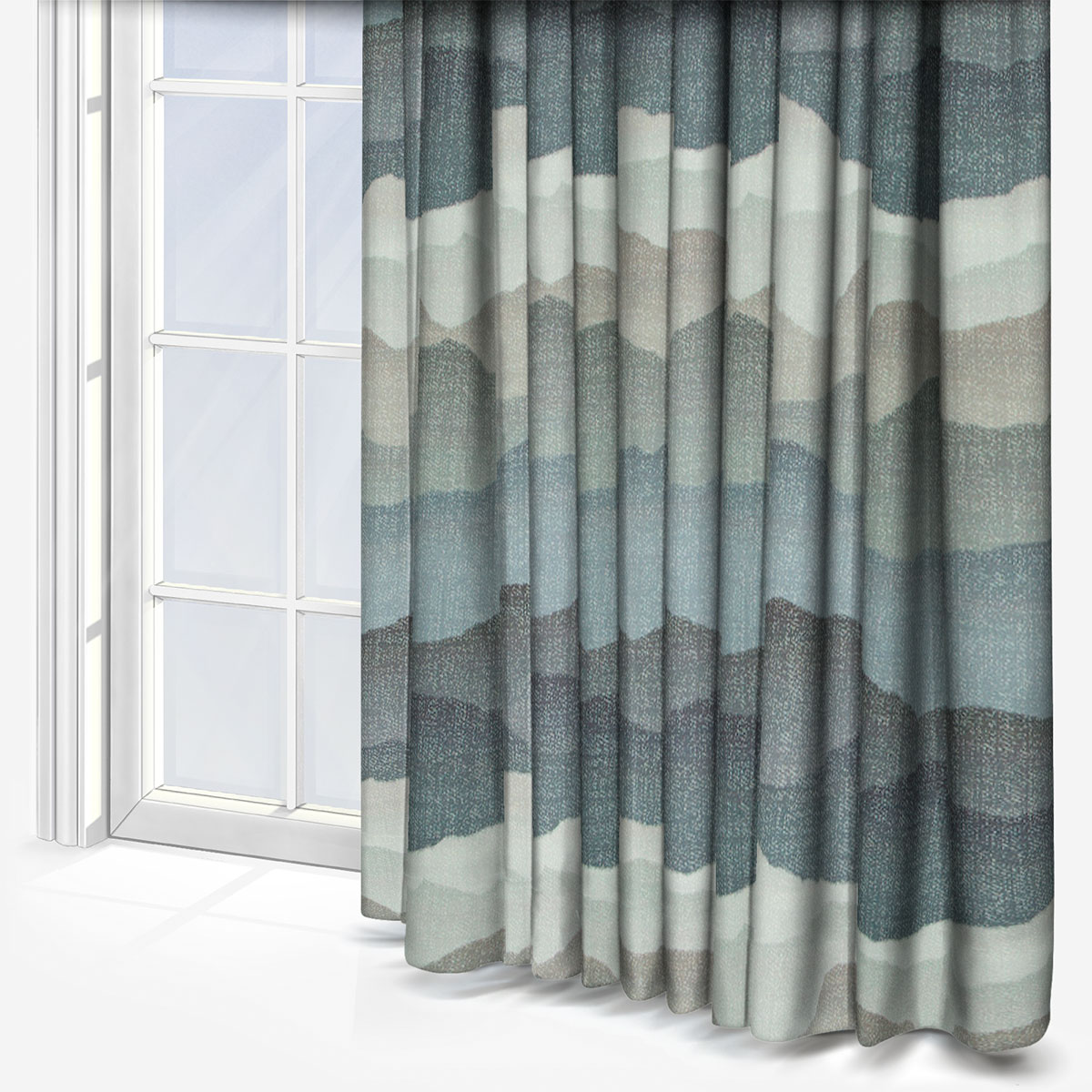 KAI Andes Jade Curtain | Blinds Direct