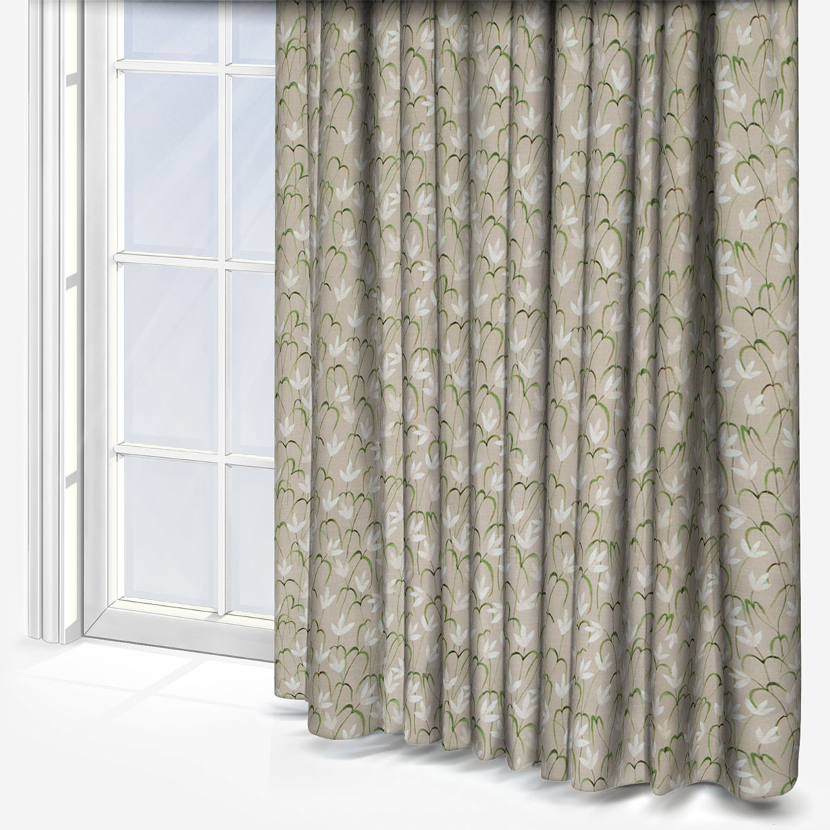 Voyage Fresia Stone Curtain | Blinds Direct