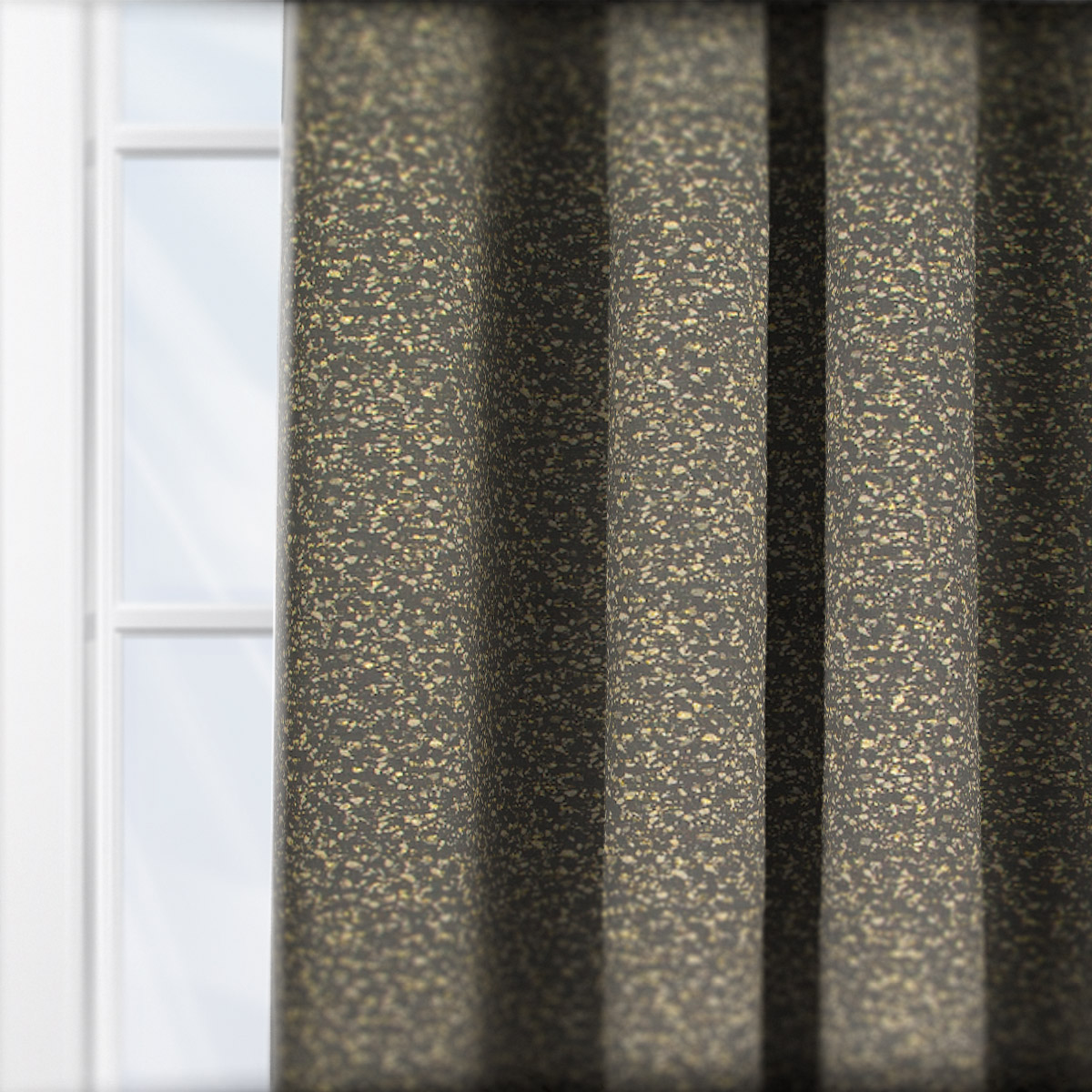 Namibia Ebony Curtain | Blinds Direct