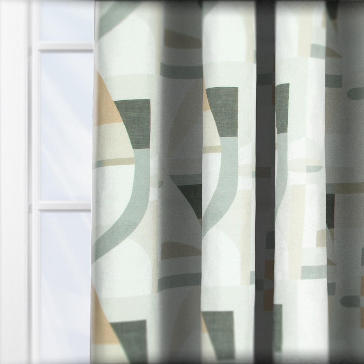 Camengo Mask Galet Curtain