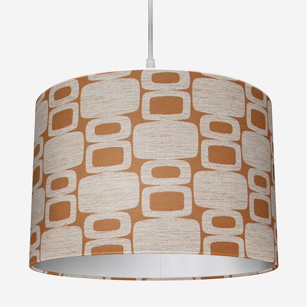 Apollo Burnt Orange Easy Fit Lamp Shade | Blinds Direct