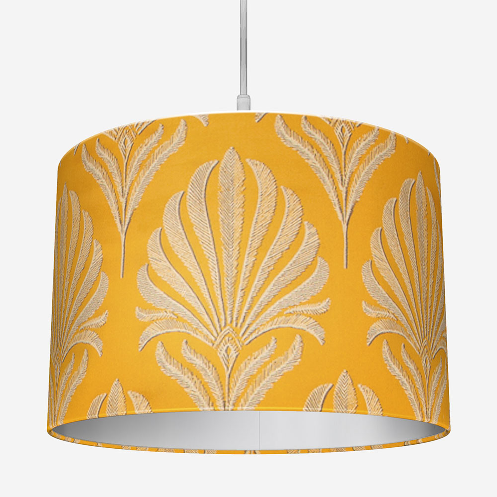 KAI Kalani Ochre Lamp Shade | Blinds Direct