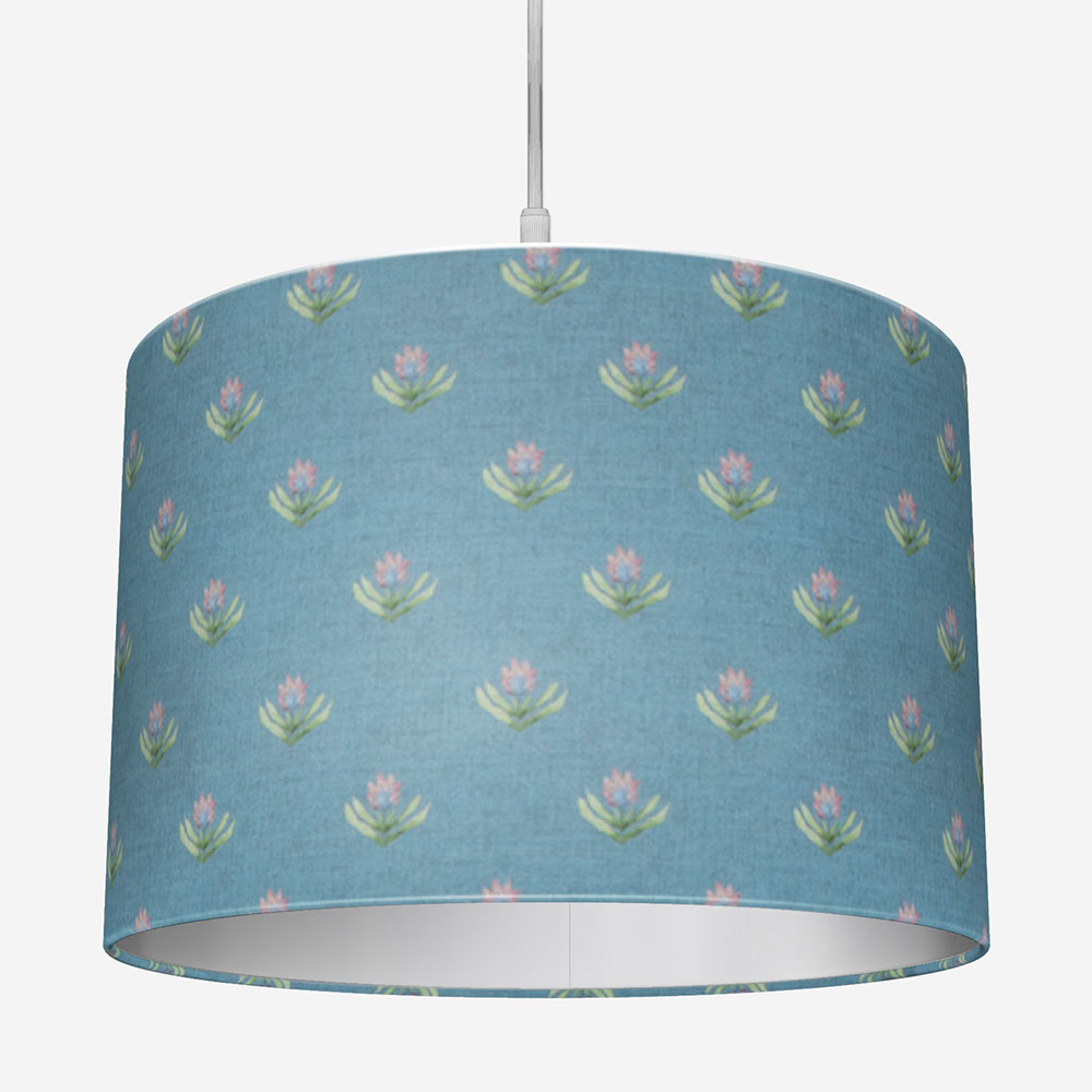 Voyage Raja Denim Easy Fit Lamp Shade | Blinds Direct