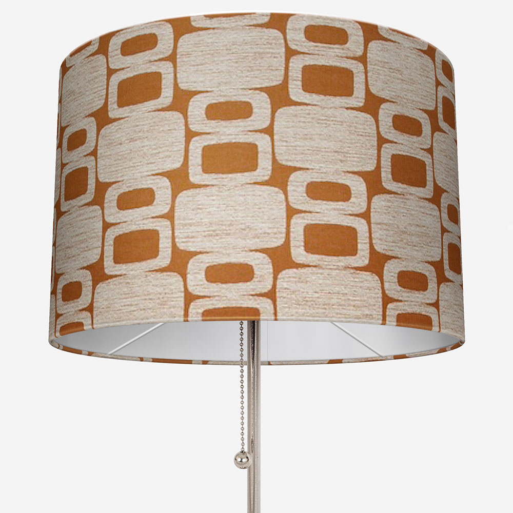 Apollo Burnt Orange Easy Fit Lamp Shade | Blinds Direct