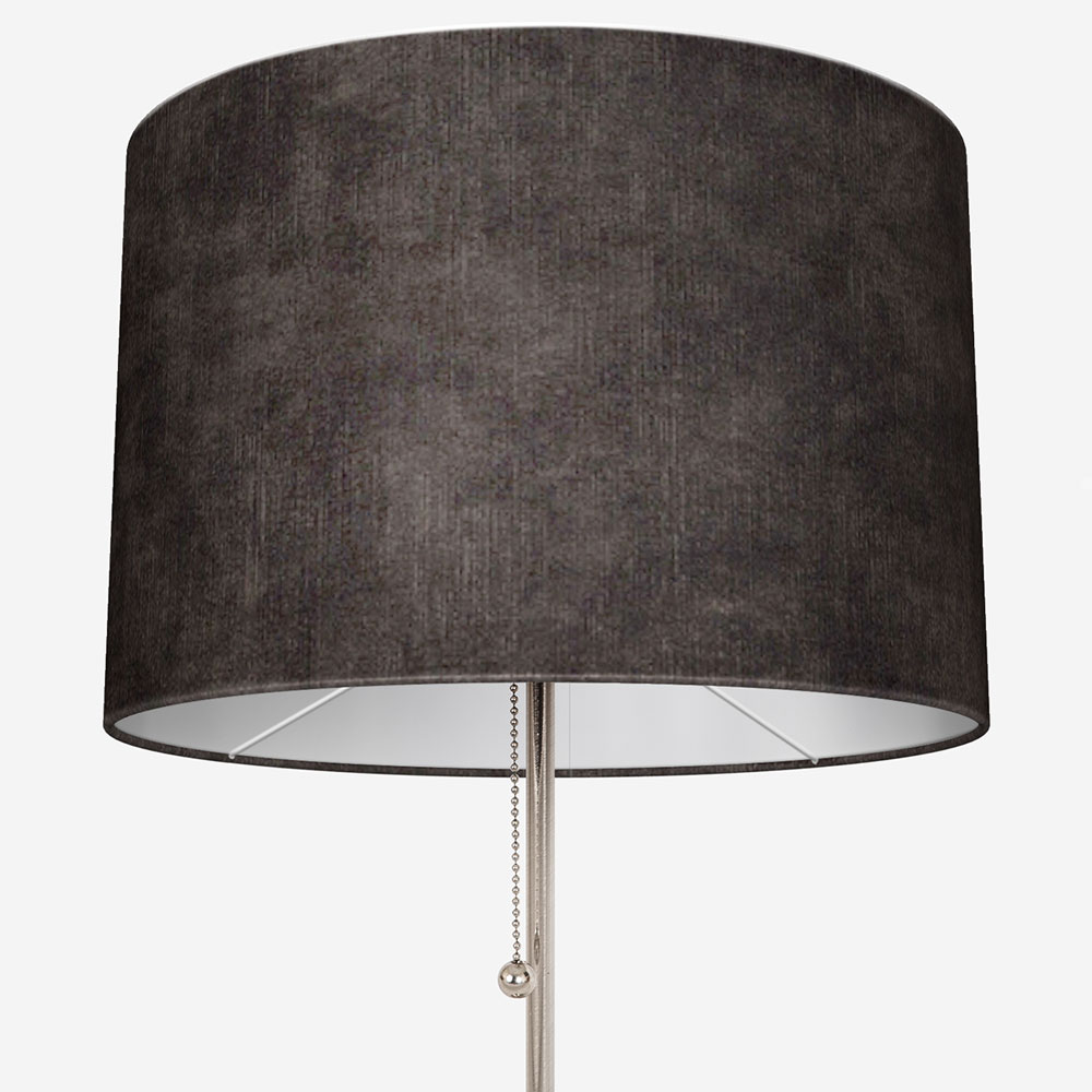 Luminaire Slate Grey Easy Fit Lamp Shade | Blinds Direct
