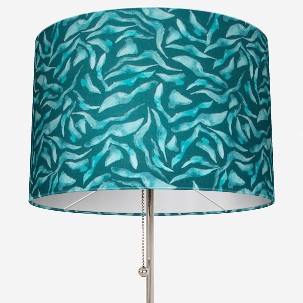 Voyage Balaya Teal Easy Fit Lamp Shade | Blinds Direct