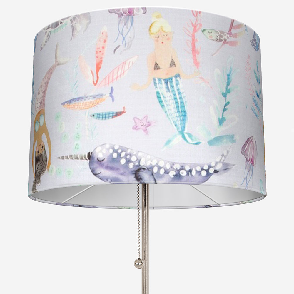 Voyage Mermaid Party Violet Easy Fit Lamp Shade | Blinds Direct