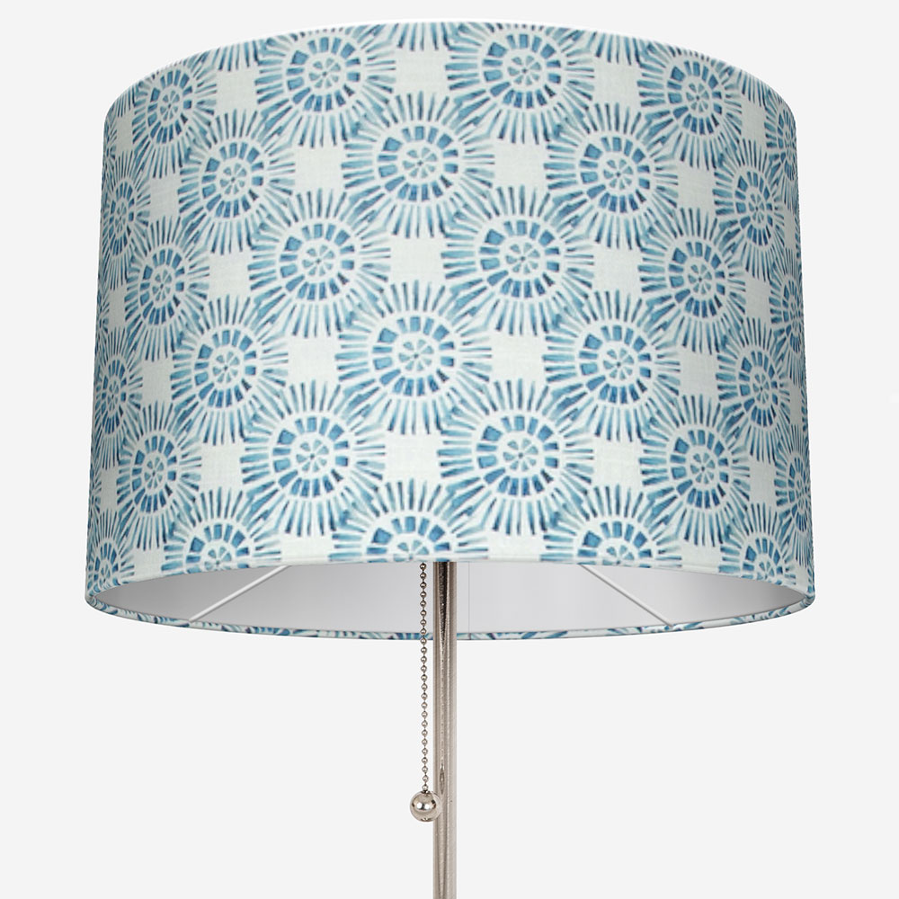 Voyage Vali Denim Easy Fit Lamp Shade | Blinds Direct