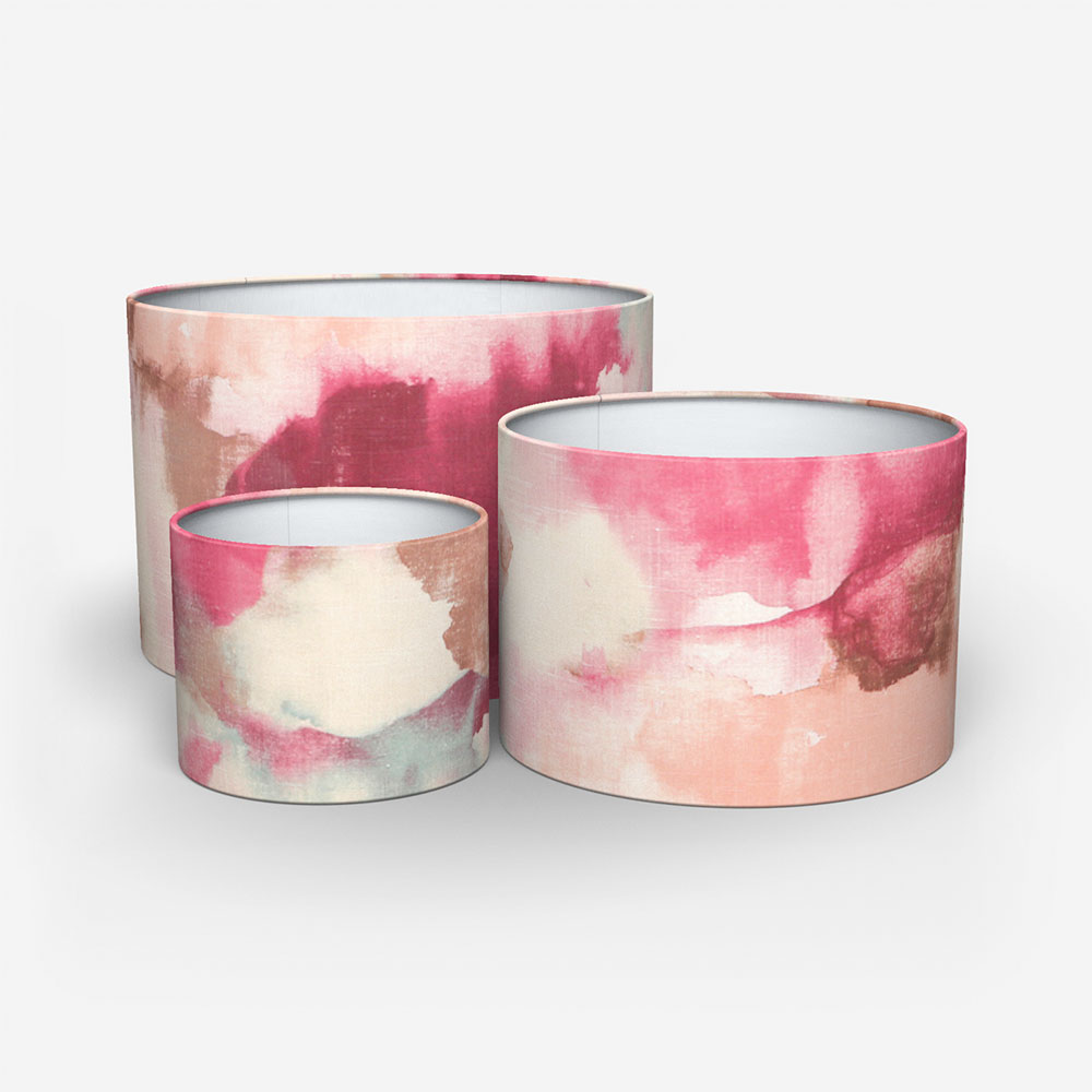 Ethereal Raspberry Lamp Shade | Blinds Direct