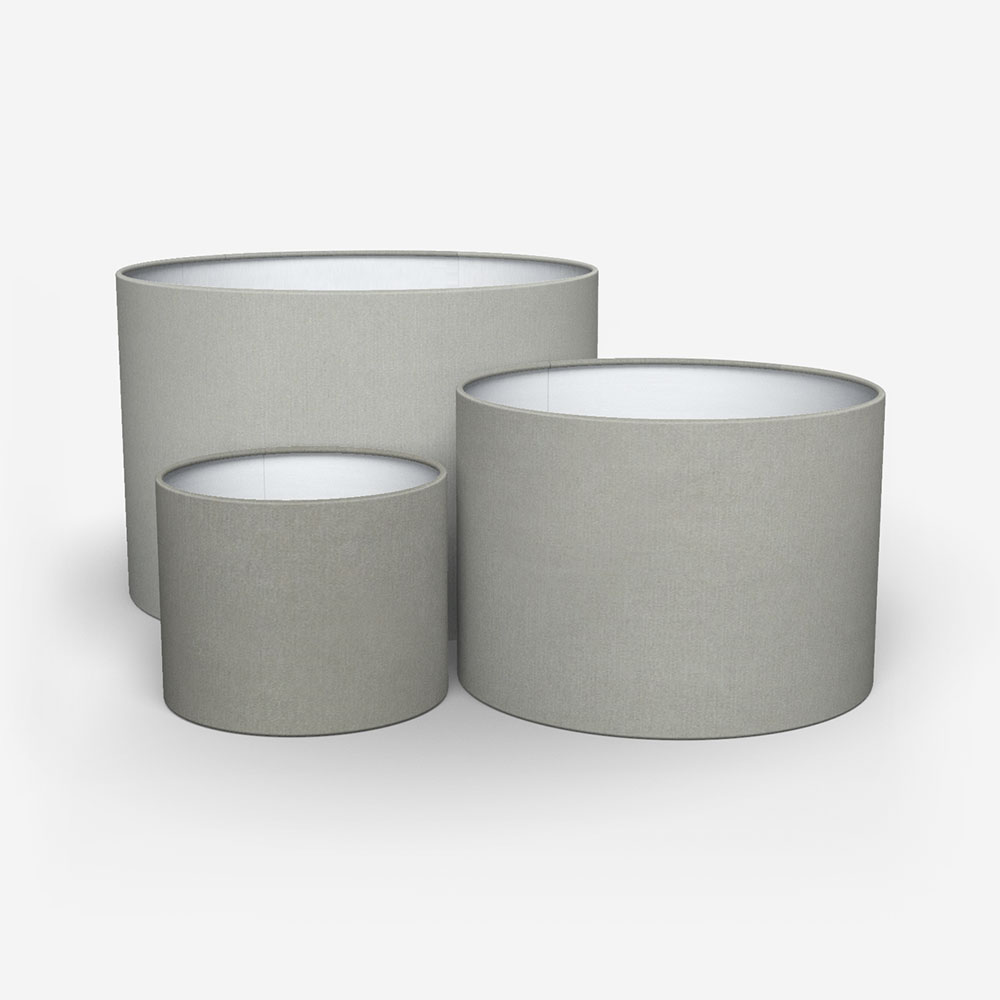 Manhattan Pewter Easy Fit Lamp Shade | Blinds Direct